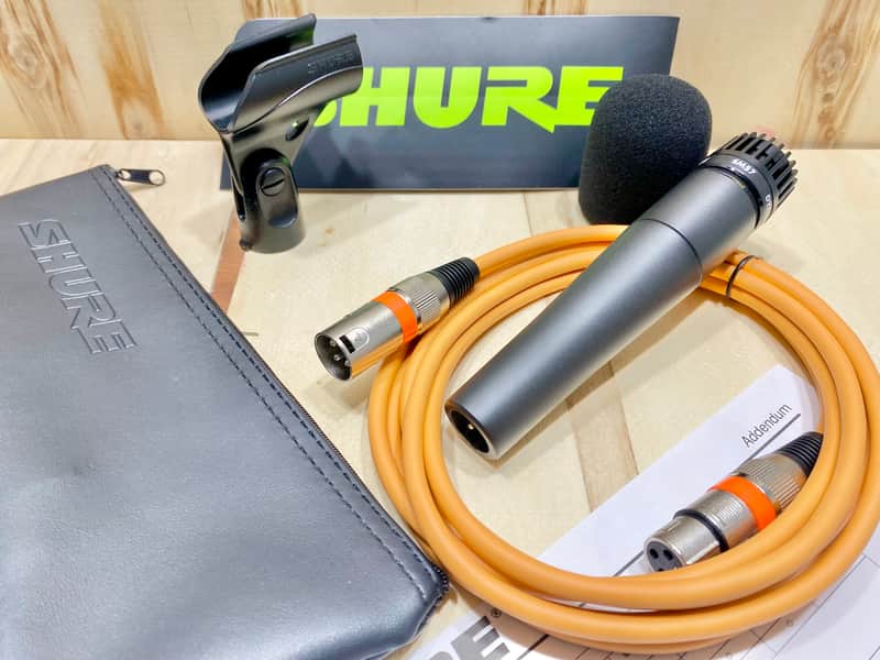 Shure SM57 Cardioid Dynamic Microphone w/Extras | Reverb