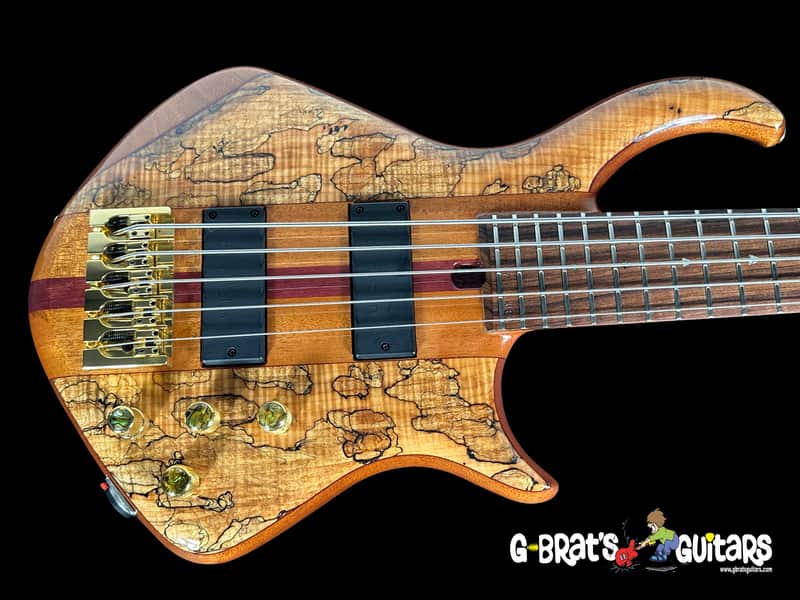 2001 Warrior Dran Michael 5-String Bass Spalted | Reverb Belgium