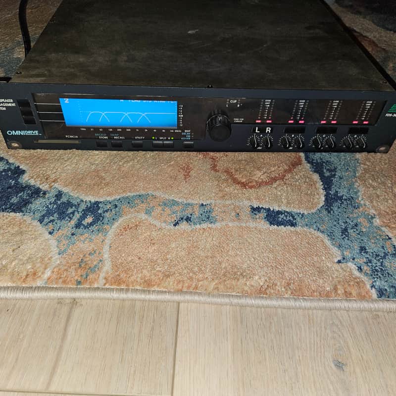 BSS Omnidrive FDS-388 90s Crossover Loudspeaker Management | Reverb