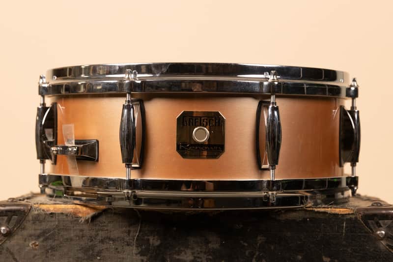 2000s Gretsch 5x14 Renown Champagne Silk Snare Drum | Reverb