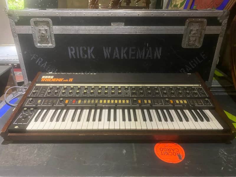 Korg Trident MKII Synth owned and used by Rick Wakeman | Reverb Poland
