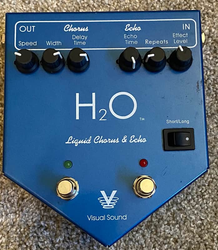Visual Sound H2O V1 2000s - Blue | Reverb