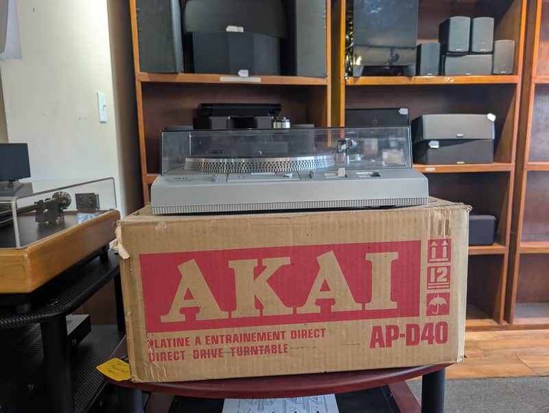 Akai AP-D40 - Silver - USED w/Box | Reverb