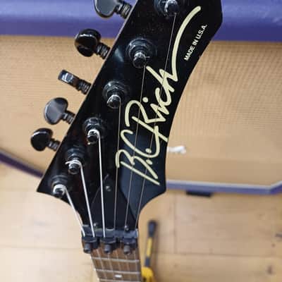BC Rich USA 1988 Black yellow | Reverb