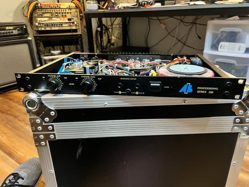 AB International Professional Series 200 Power Amp | Reverb