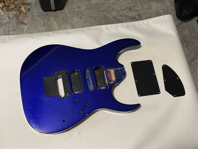 1990's Korean Ibanez RG270 Candy Blue Strat | Reverb Australia