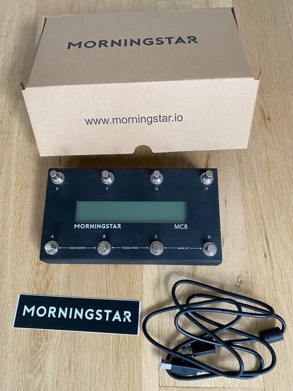 Morningstar MC8 MIDI footswitch controller | Reverb