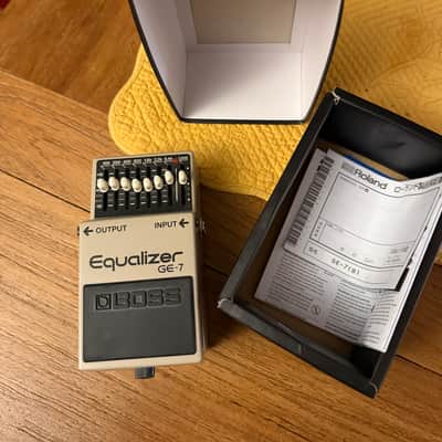 Boss GE-7 Equalizer (Black or Silver Label) 1997 - Present - | Reverb