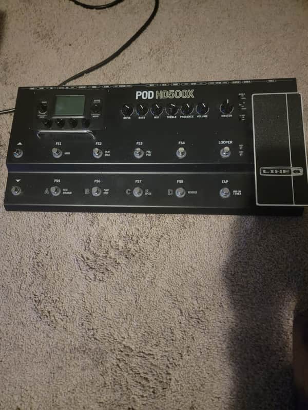 Line 6 POD HD500X Multi-Effect and Amp Modeler 2012 - 2015 - | Reverb