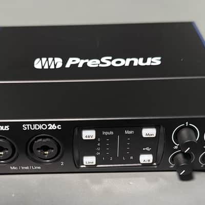 PreSonus Studio 26C 2x4 USB-C Audio / MIDI Interface 2019 - | Reverb