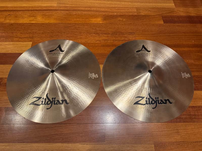 Zildjian 14" A Series New Beat Hi-Hat Cymbals (Pair) 2013 - | Reverb