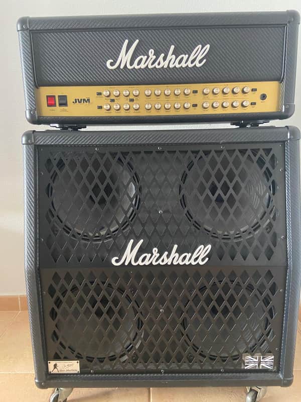 Dave Mustaine Marshall JVM 410 half stack 2008 - Immaculate | Reverb