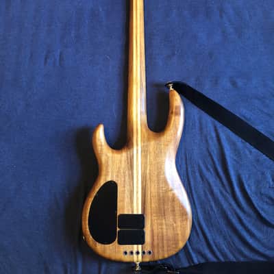 Carvin LB75 USA Neck-Thru 35.5” Scale 5-String – Koa | Reverb