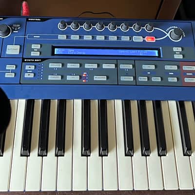 Novation UltraNova 37-Key 20-Voice Synthesizer 2010 - Blue | Reverb