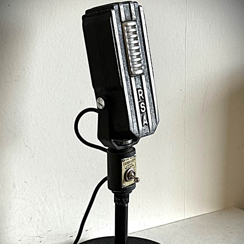 Rare 1940's British RSA R.L.1. Ribbon Microphone, original, | Reverb