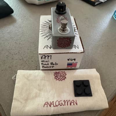 Analogman Bad Bob Boost! Mini Version with Original Box! | Reverb