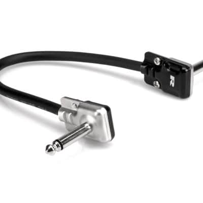 Hosa HGFP-001.5 Pro Guitar Patch Cable, REAN Low-profile | Reverb