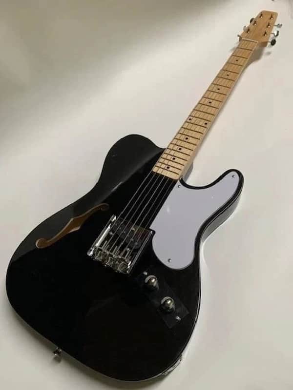 CUSTOM VNT SNAKEHEAD SEMI-HOLLOW 6 STRING TUXEDO ELECTRIC | Reverb
