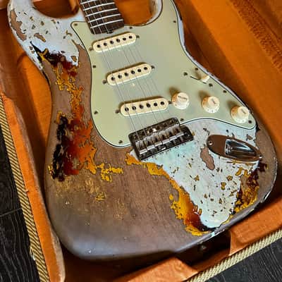 Fender 59 Custom Shop Stratocaster Super Heavy Relic - Sonic | Reverb