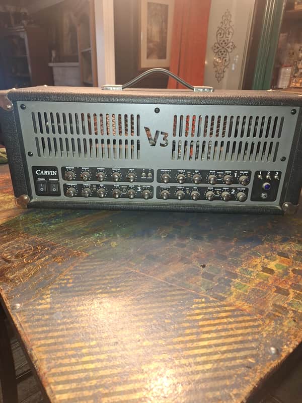 Carvin V3 3-Channel 100-Watt Tube Guitar Amp Head 2010s - | Reverb