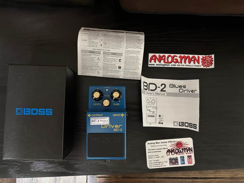Analogman Modded Boss BD-2 | Reverb