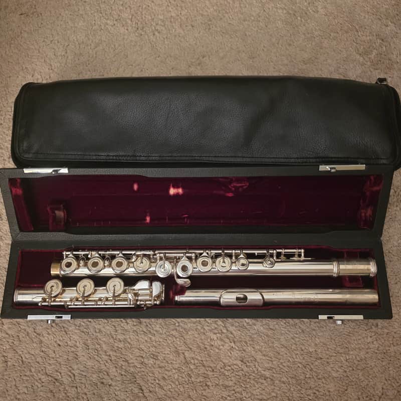 Gemeinhardt 330 SHB Flute Silver Platinum Galway Crusader C1 | Reverb