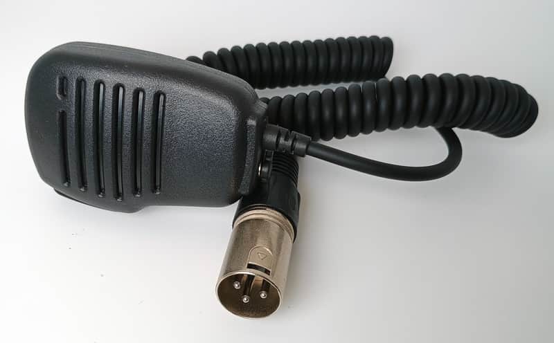 Custom Lo-Fi Motorola CB Radio Microphone - Black | Reverb