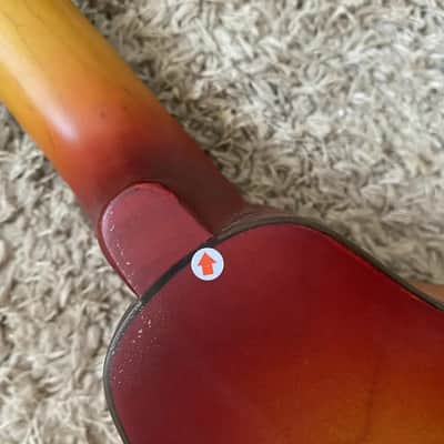 Cherry Burst 8 String Mandolin, Laminated Maple Body, | Reverb