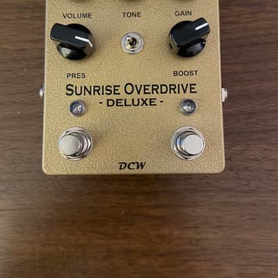 DCW Sunrise Overdrive Deluxe 2024 - Gold | Reverb