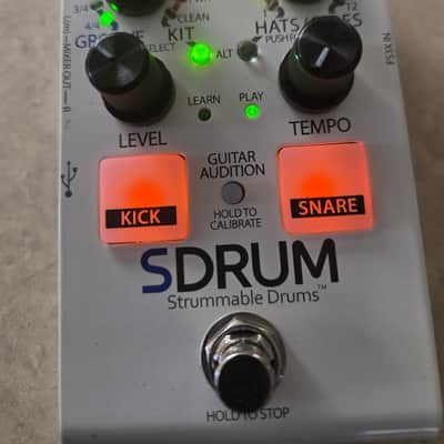 DigiTech SDRUM Strummable Drums 2010s - White | Reverb