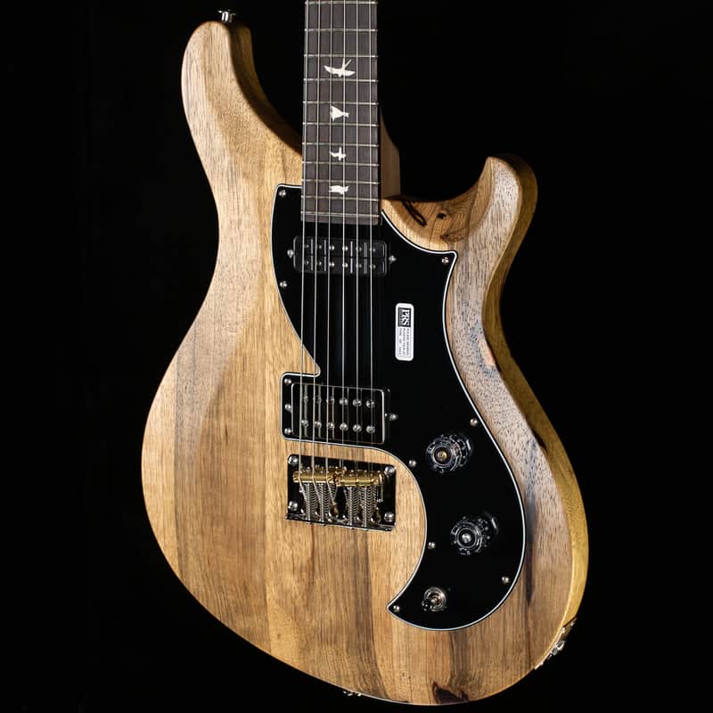 PRS S2 Vela Black Limba Satin, Black Limba body Natural (629) | Reverb