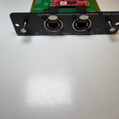 Behringer Wing-Dante Card | Reverb