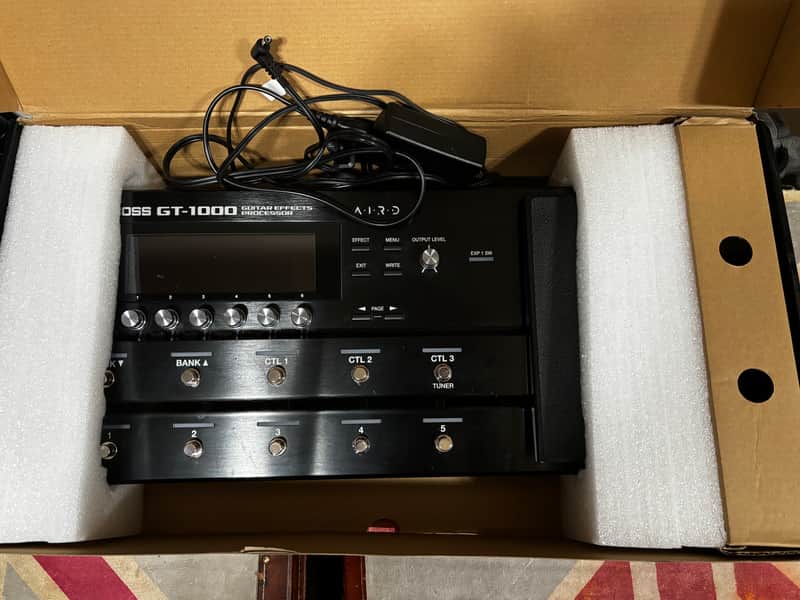 Boss GT-1000 Guitar Effects Processor w Box | Reverb