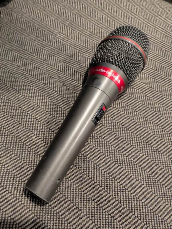 Audio-Technica ATM61HE/s Vocal Dynamic Microphone w/ Switch | Reverb