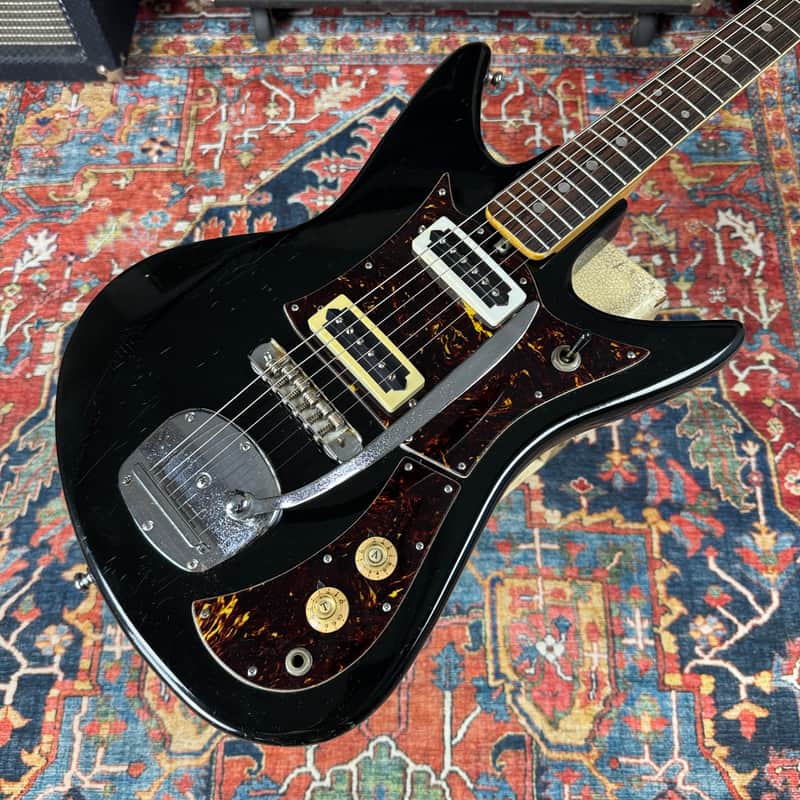 Teisco 2K-L Shark Fin Solidbody Bizarre Guitar 1960's | Reverb