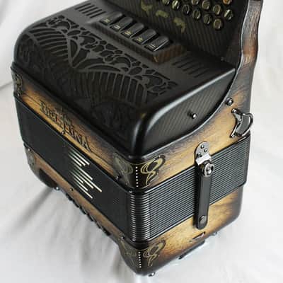 NEW Antique Copper Beltuna "Azteca" Cuadro Vivo Diatonic | Reverb