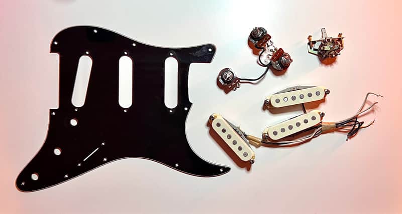 1983 Fender Stratocaster Loaded Pickguard Tokai E Stamped | Reverb