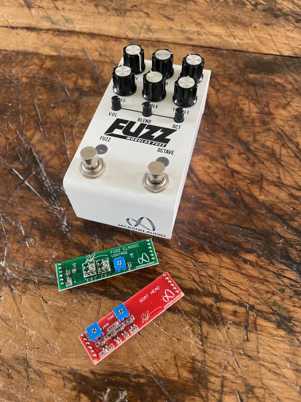 Jackson Audio FUZZ White with Modern, Classic Vintage and | Reverb