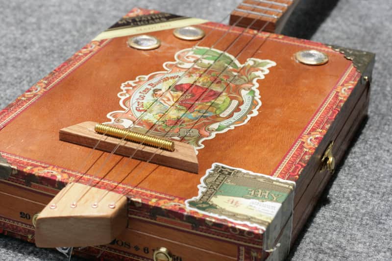 My Father Cigars Acoustic Cigar Box Ukulele by D-Art Homemade | Reverb