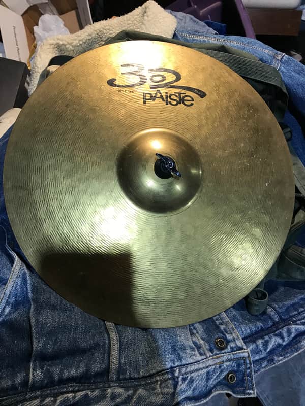 Paiste 16" 302 Plus Crash Cymbal 2003 - 2005 - Brilliant | Reverb