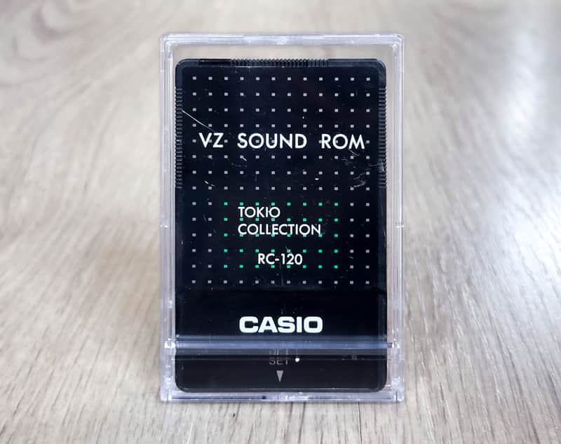 Casio VZ-1 Voice ROM Data card // RC-120 // Tokio Collection | Reverb