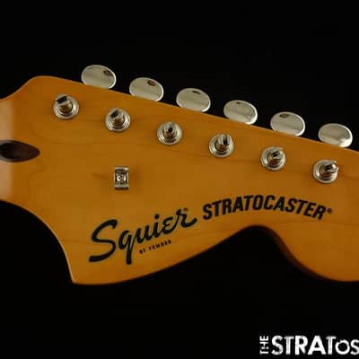 Fender Squier Classic Vibe 70s Strat NECK &nd TUNERS, | Reverb