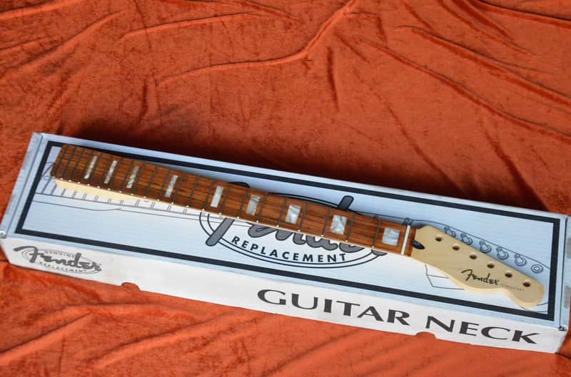 Player Series Telecaster® Neck w/Block Inlays, 22 Medium | Reverb