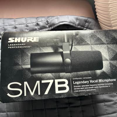 Shure SM7B Cardioid Dynamic Microphone - Black | Reverb