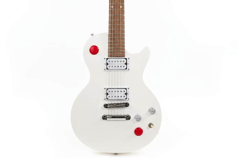 Palace Buckethead LP Style Full White Electric Guitar - | Reverb UK