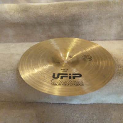 UFIP Classics series ear crafted 12 in splash or small crash | Reverb