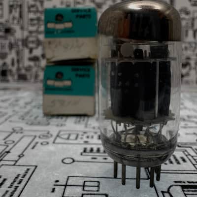 GE 5814A Black Plate Triple Mica - 1950s NOS | Reverb The Netherlands