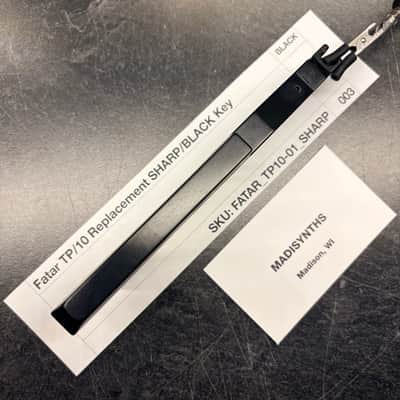 ORIGINAL Fatar TP/10 Replacement SHARP/BLACK Key for Kurzweil | Reverb