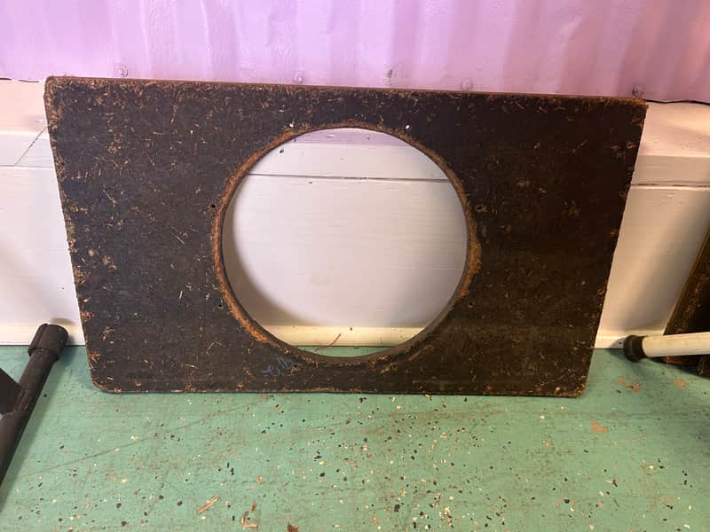 Fender Deluxe Reverb 1963-71 - Black Speaker Baffle | Reverb
