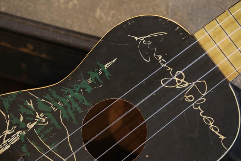 1930's Carson Robinson Ukulele Made By Gibson Cowboy + | Reverb UK